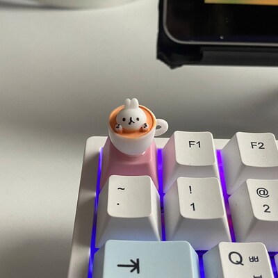 Pig Keycap Kawaii Mechanical Keyboard Clear Pink Piggy - Etsy