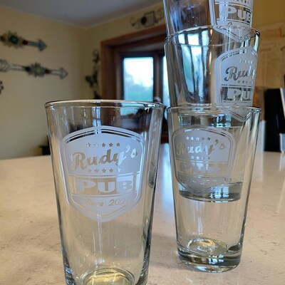 Etched Glass Frame With Word Art Educational Quote From - Etsy