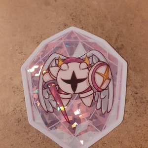 King Dedede Kirby Clobber Holographic Keychain - Etsy