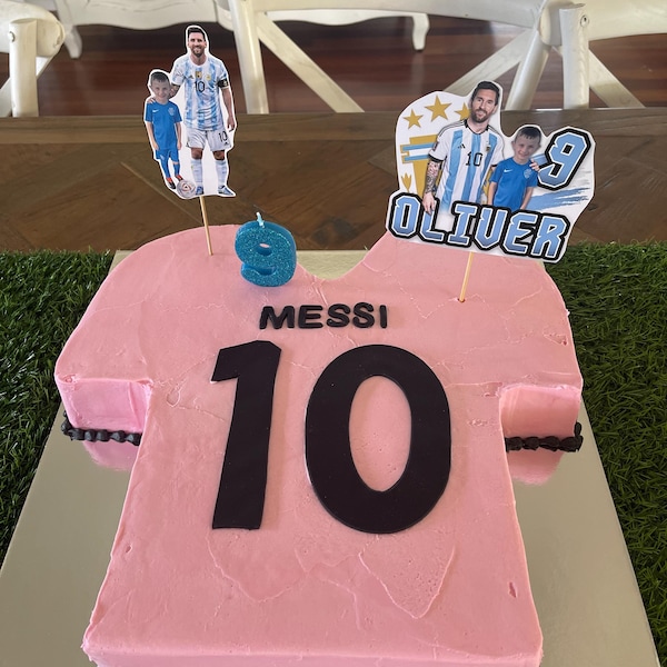 Personalized Soccer Football Cristiano Ronaldo Birthday Cake Decoration ...