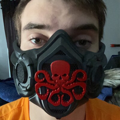 Cold Ninja Cosplay Mask by Wekster Mortal Face Mask Made in US Fast ...