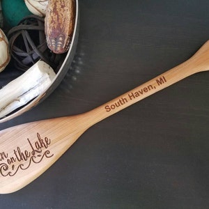 Personalized Mini Canoe Paddle 18 Engrave, Customize This Makes a Nice ...