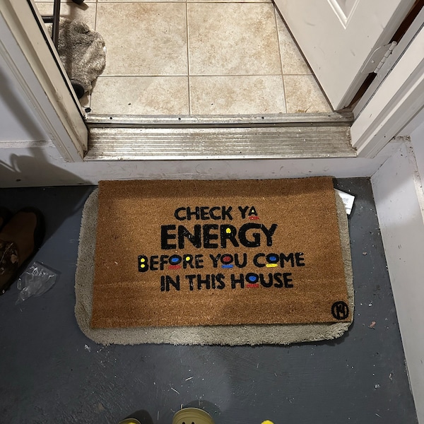 Get Tah Steppin Doormat Mat | Funny Doormat | Martin Theme Doormat ...