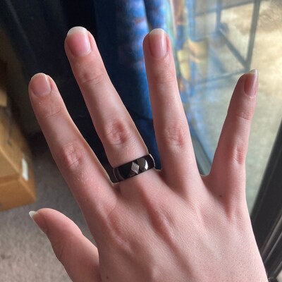 Stainless Steel Engraved LGBT Symbol Rings: Gay, Lesbian, Pansexual ...