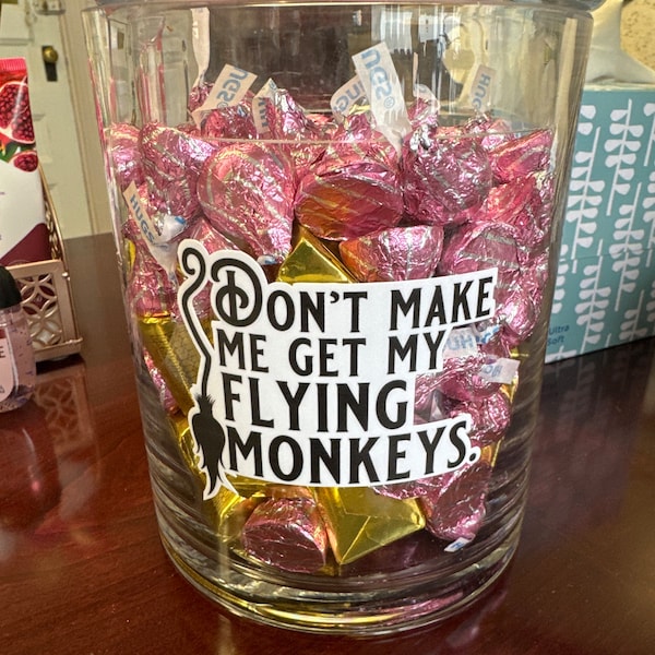 Flying Monkeys Sticker: Wizard of Oz, Wicked Musical Fan Art - Etsy