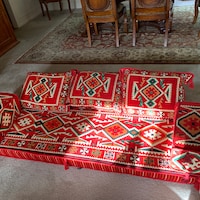 Red-green-yellow Rojava SCARF KURDISH Scarves Shemagh Keffiyeh Senegal ...