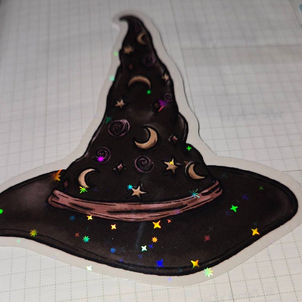 Regal Moth Holographic Sticker, Regal Moth Sticker, Laminated Sticker ...