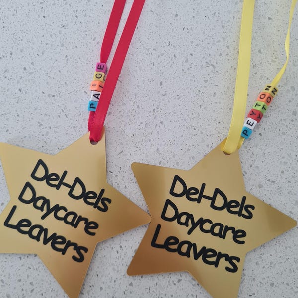 Preschool Graduation Medals Nursery Leavers Medals School Leaver Medals ...