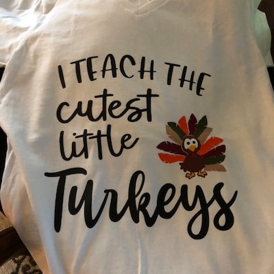 I Teach the Cutest Little Turkeys Svg Thanksgiving Svg Teacher - Etsy