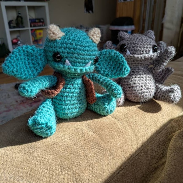 PDF File Giblet the Goblin and Gazit the Gargoyle 2-in-1 Amigurumi ...