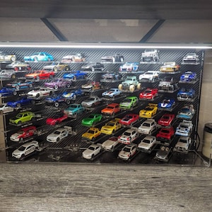 1/64 Diecast Display for Hot Wheels, Matchbox, Greenlight, Autoworld ...