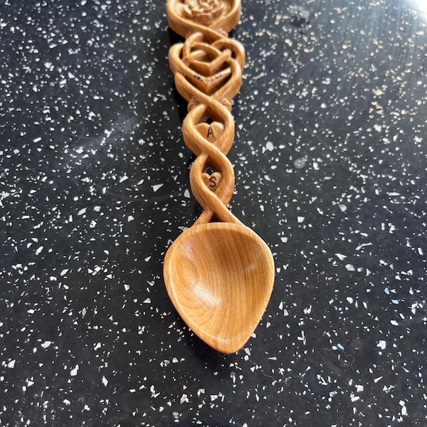 No 126. Handmade Welsh Love Spoon, Made to Order. - Etsy