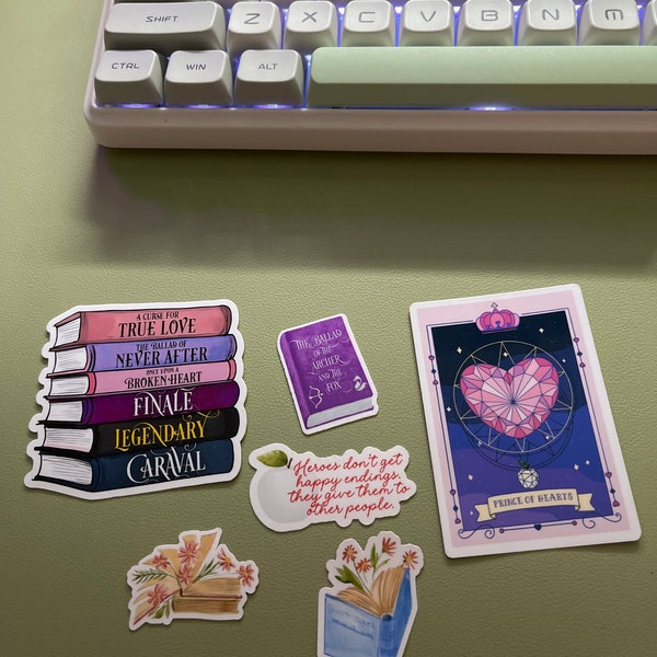 Caraval OUBAH Book Stack Once Upon a Broken Heart Gifts for Readers ...