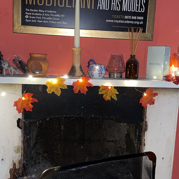 Black Vine Fairy Lights Gothic Wedding Table Decor Garland Dark ...