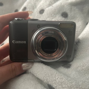 Samsung Digimax L60 Black 6.0MP Digital Compact Camera Working Full Set ...