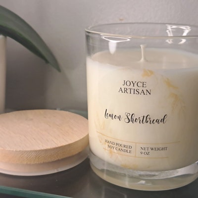 Transparent Clear Polyester Personalised Candle Sticky Labels ...