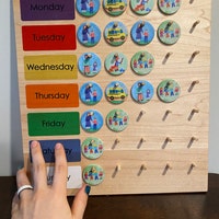 Weekly Rhythm Chart - Etsy