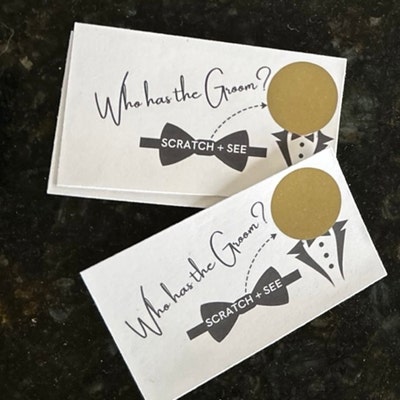 Who Has the Bride Scratch Game - Etsy