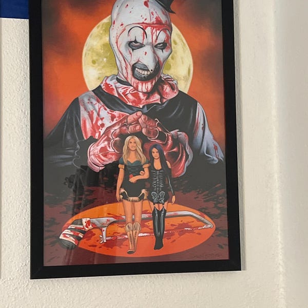 True Romance - Movie Poster - Original Art Print - Drexel Spivey, 11x17 ...