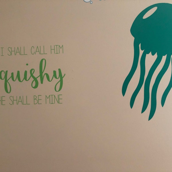 He Shall Be My Squishy Finding Nemo Dory Disney Movie Quote Vinyl Wall ...