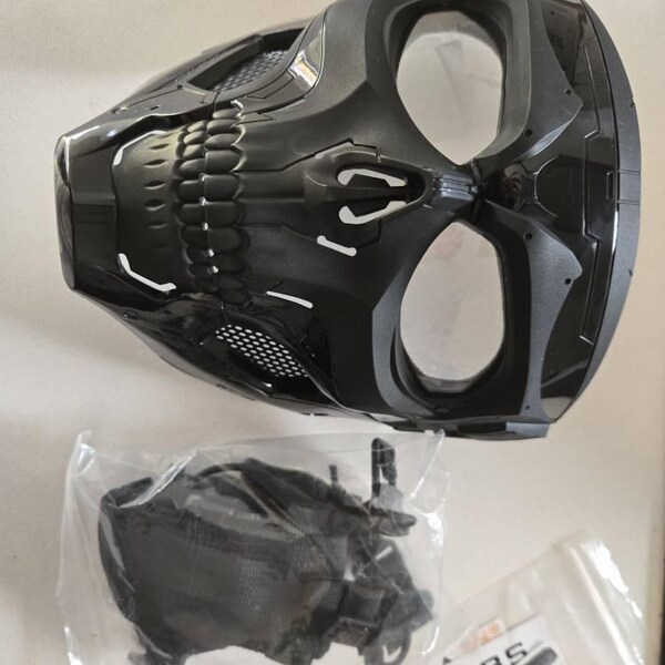 Escape From Tarkov Death Shadow Mask Cosplay Bundle With Stim Props ...
