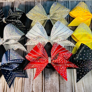 Rhinestone Template for Tailless Cheer Bows Silhouette File - Etsy