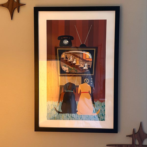 MCM Shapes Wall Art Set, Mid-century Modern, MCM, Mcm Art, Mid-century ...