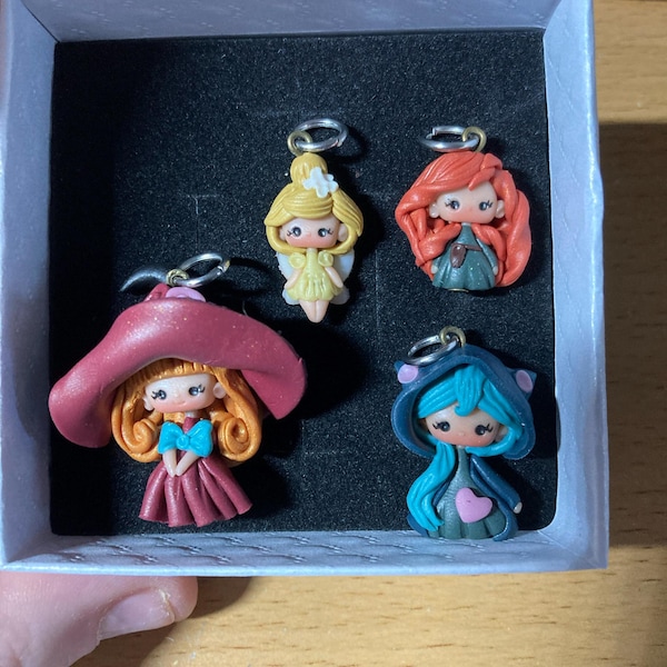 Bronzed Necklace With Lucky Gnome Pendant in Fimo – Handcrafted Gnome ...