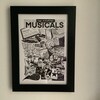 The History of Musicals Illustrated Print Broadway Poster Musical ...