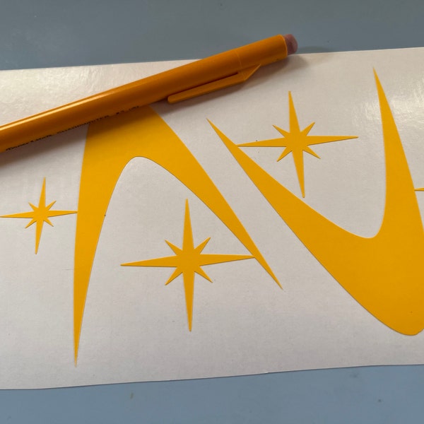 Mid Century Atomic Stencil Diamond Star Shapes Modern Retro Pattern ...