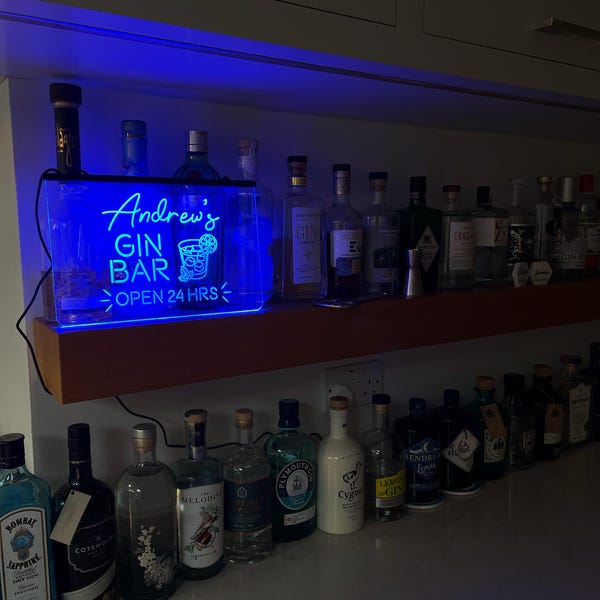 Craft Beer LED Neon Light up Sign | for Home Bar Pub & DIY Lager IPA ...