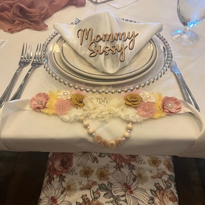 Wedding Place Card Names, Wooden Table Setting Name Signs,personalized ...