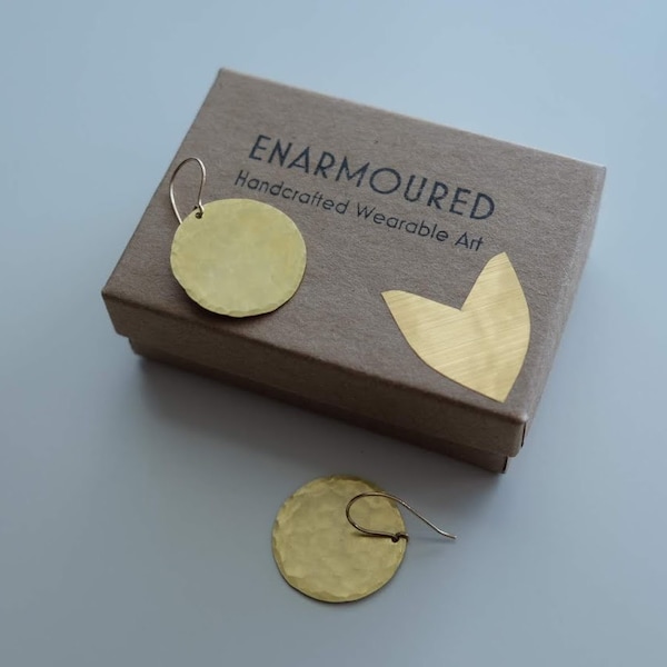 Earring Silver - Tulip Shield Large - Statement Earrings - Wearable Art ...