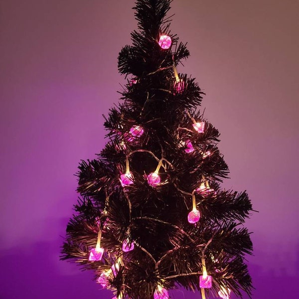 Handmade LED Dice Light Strands | Fairy Lights, DND LED String Light ...