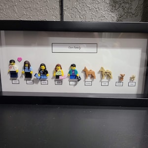 Personalized Mini Me Minifigure Frame - Etsy