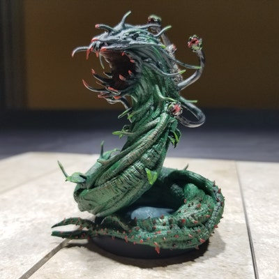 Akata Gnoll God Huge Miniature by Archvillain Games. - Etsy