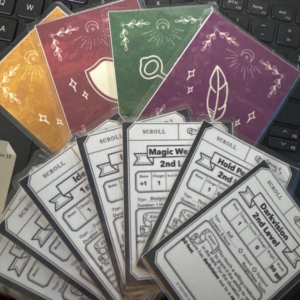 Dnd Printable Condition Token Cards for Dnd 5e // RPG Digital Download ...