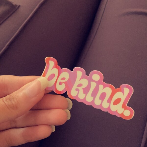 Chill Tie Dye Sticker, Aesthetic Relax Vibes, Outdoor Vinyl, Water ...