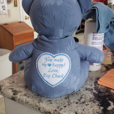 Heart Memory Patch, Silver Embroidered Memory Pillow Patch, Embroidered ...