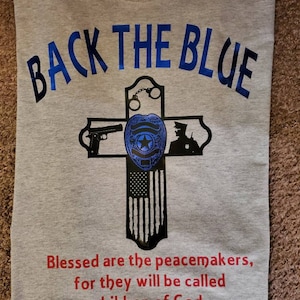 Law Enforcement Cross SVG Police Cross Svg Digital File Download Dxf ...