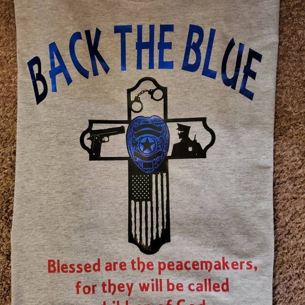 Law Enforcement Cross SVG | Police Cross Svg | Digital File Download ...