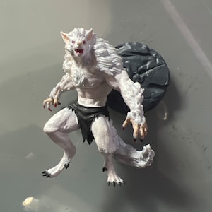 Werewolves 4 Different Models 28mm and 32mm Scale 65mm Resin Miniature ...