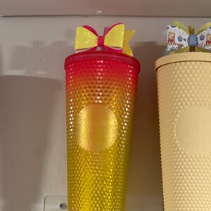 Bow Straw Topper Pink Ombre Studded Winter Holiday Target - Etsy