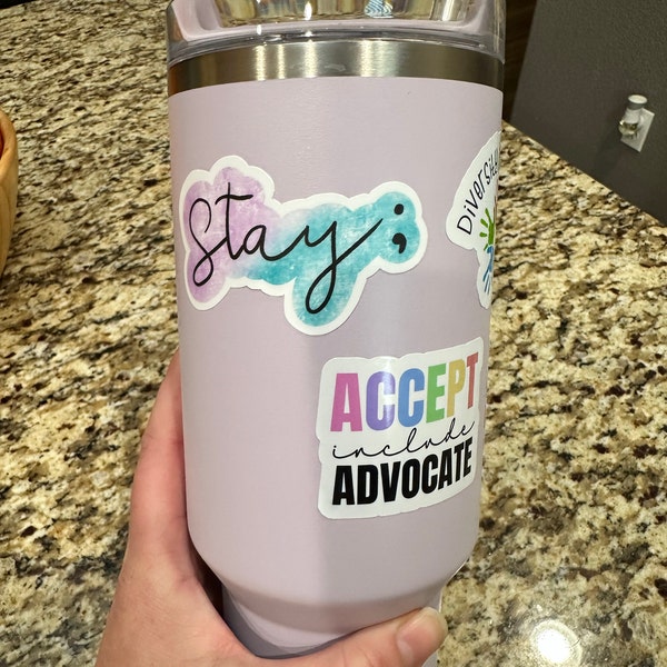 Positive Affirmations Sticker Pack - Etsy