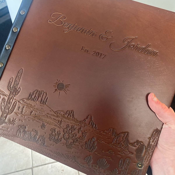 Our Adventure Scrapbook Photo Album, Travel Photo Album, Anniversary ...