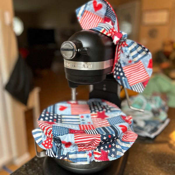 Beginner-friendly Kitchenaid Mixer Bowl Cover PDF Pattern - Fabric Bowl ...