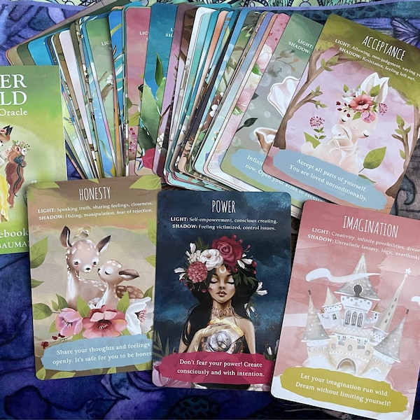 Inner Child Healing Oracle: 56 Oracle Cards & Guidebook by Britta ...