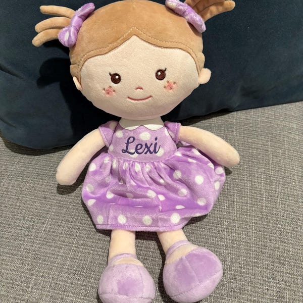 Personalized Dolls, Custom Baby Doll, Baby Shower Gift, First Baby Doll ...