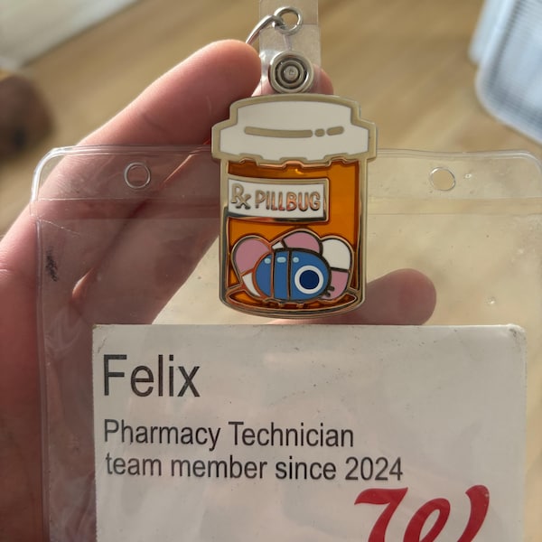 Pillbug Gold Transparent Enamel Pin Cute Isopod Bug Pin Pills ...