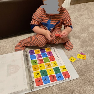 Toddler Preschool Early Learning Binder - Etsy